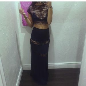 Dresses | 2 Piece Navy Set | Poshmark